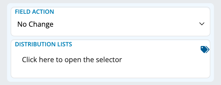 Bulk add records to a Distribution List