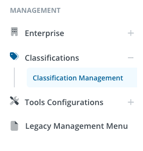 Creating Classifications