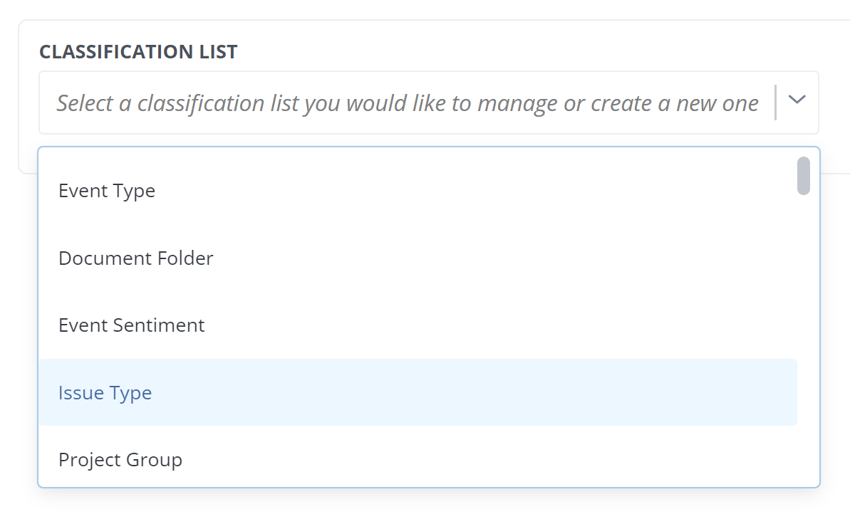 Navigating and auditing your Classifications