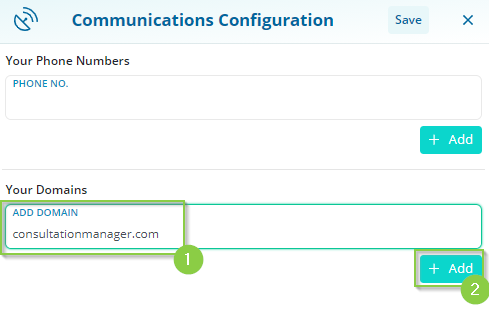 How do I authenticate my email domain?